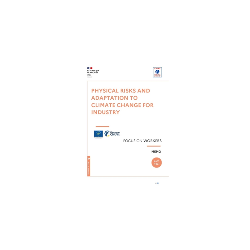 Physical risks and adaptation to climate change for industry - Focus on ...