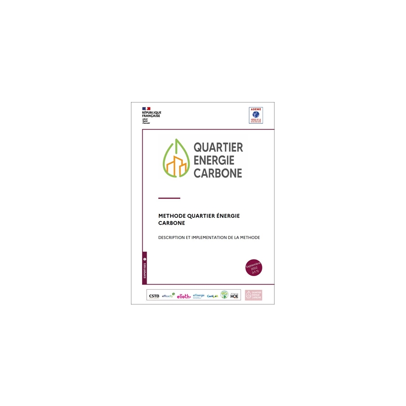 La librairie ADEME - Méthode Quartier Energie Carbone