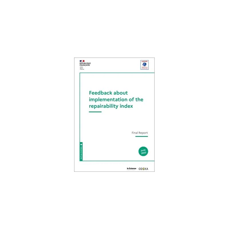La librairie ADEME - Feedback about implementation of the repairability ...