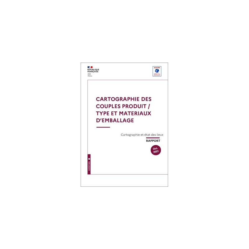 Cartographie des couples produit / type et matériaux d'emballages
