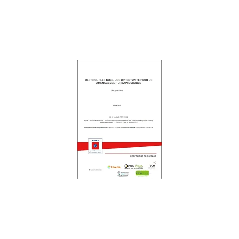 La librairie ADEME - DESTISOL : Les sols, une opportunité pour un ...