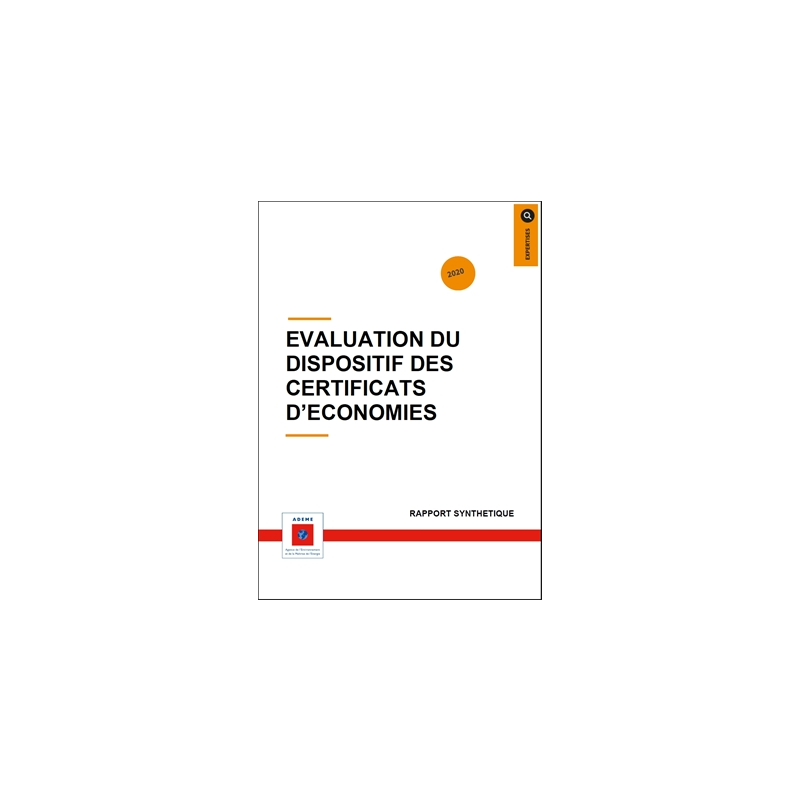 La librairie ADEME - Actualisation de l'étude gisement des certificats d'économie d'énergie 2021 ...