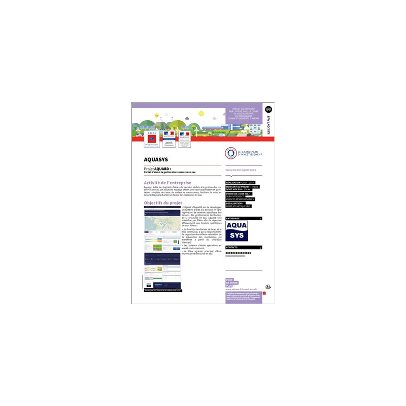 La librairie ADEME - AQUABD