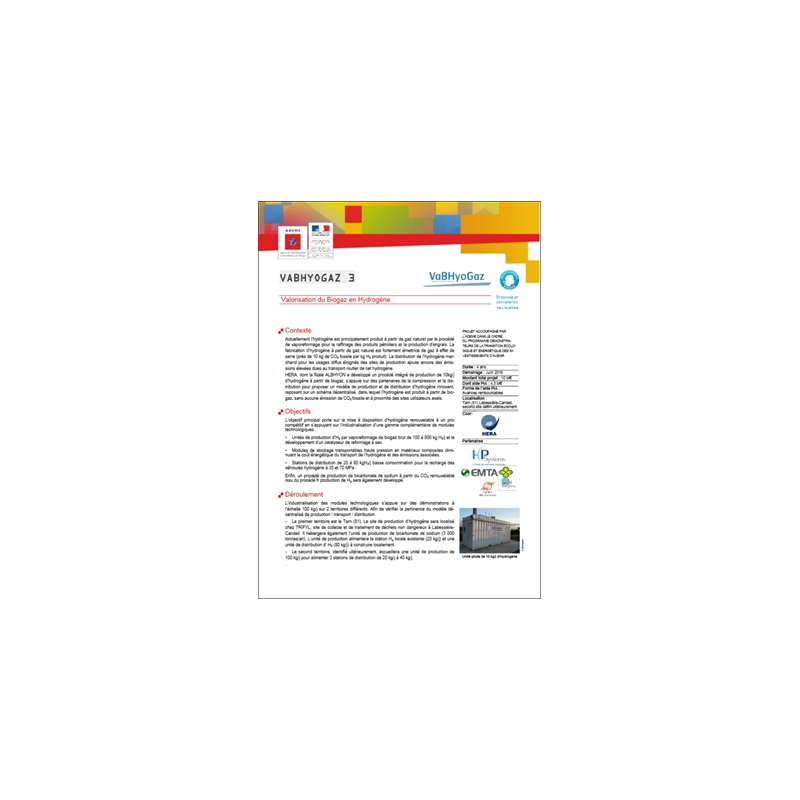 La librairie ADEME - VABHYOGAZ3