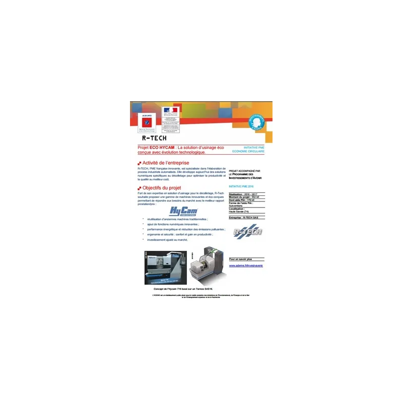 La librairie ADEME - ECO HYCAM