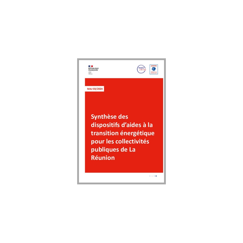 La librairie ADEME - Synthèse des dispositifs d'aides à la transition énergétique des ...