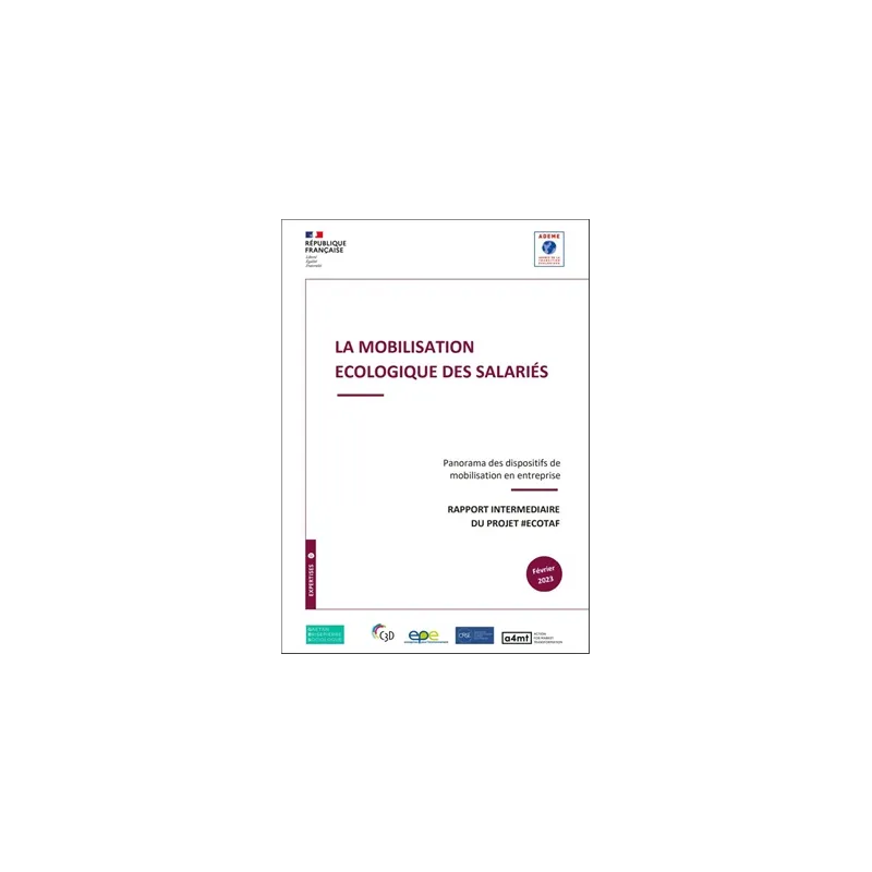 La librairie ADEME - ECOTAF : la mobilisation écologie des salariés
