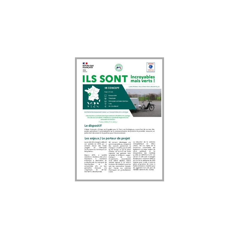 VUF - "Incroyables mais verts