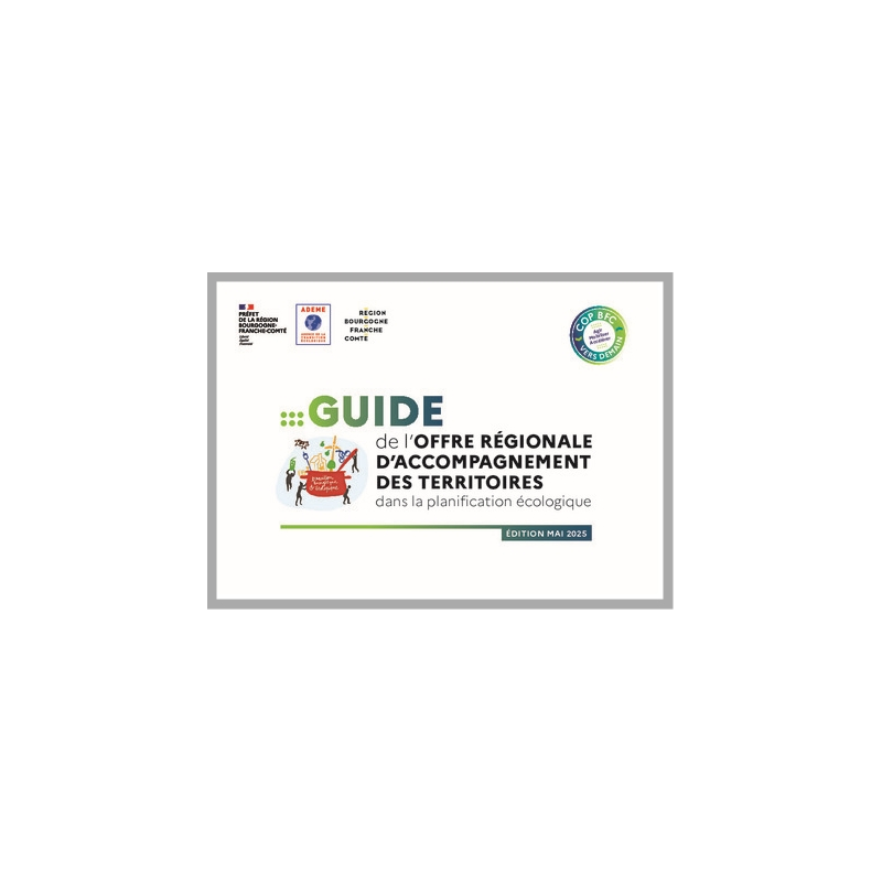 La librairie ADEME - Guide de l'offre d'accompagnement des territoires dans la planification ...