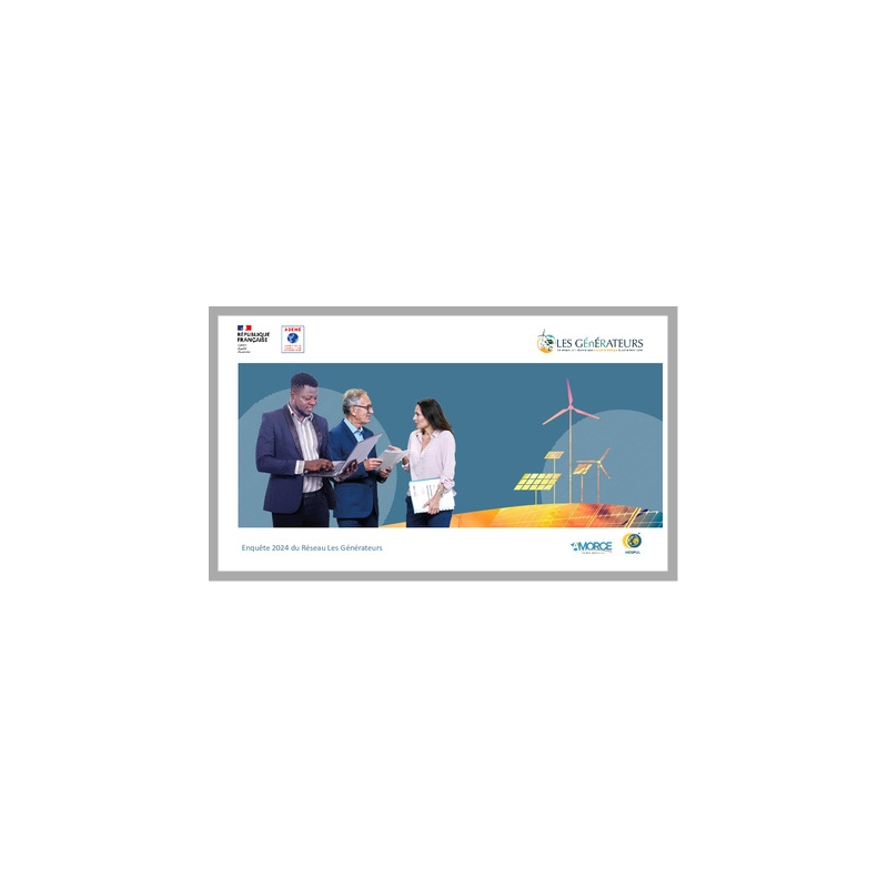 La librairie ADEME - Enquête annuelle 2024 du réseau Les Générateurs